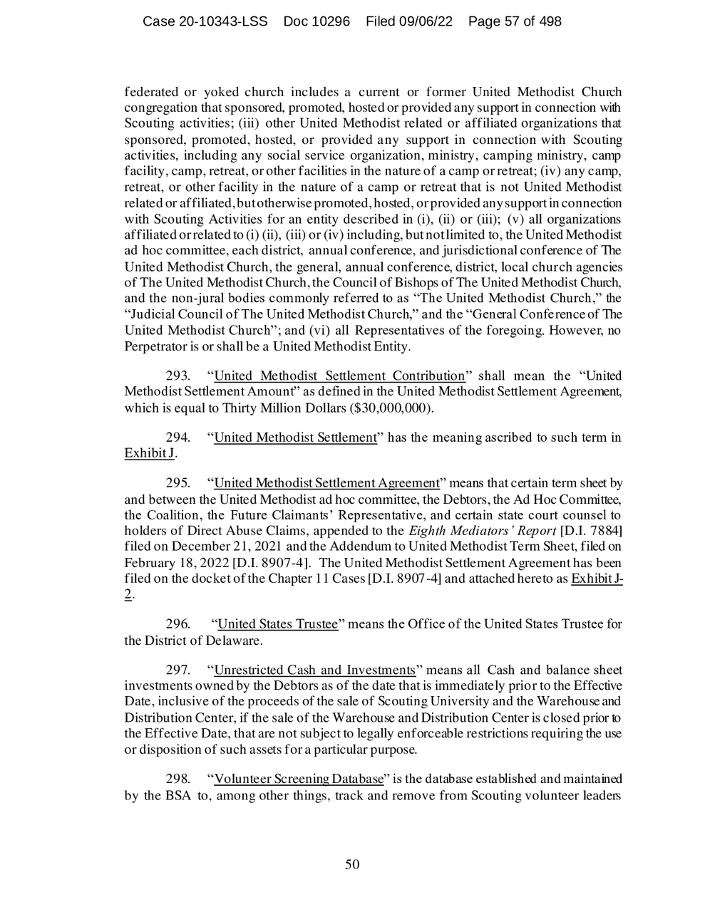 Third Modified Fifth Amended Chapter 11 Plan of Reorganization for Boy ...