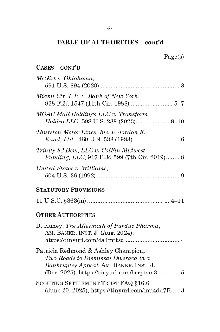 Petitioners’ Reply Brief - Lujan Claimants - ScoutingSettlementTrust.org